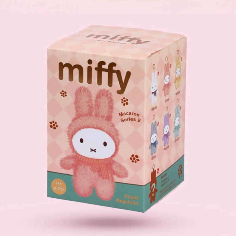VIPO x Miffy Macaron Series Plush Blind Box 2.0 – toptoylands